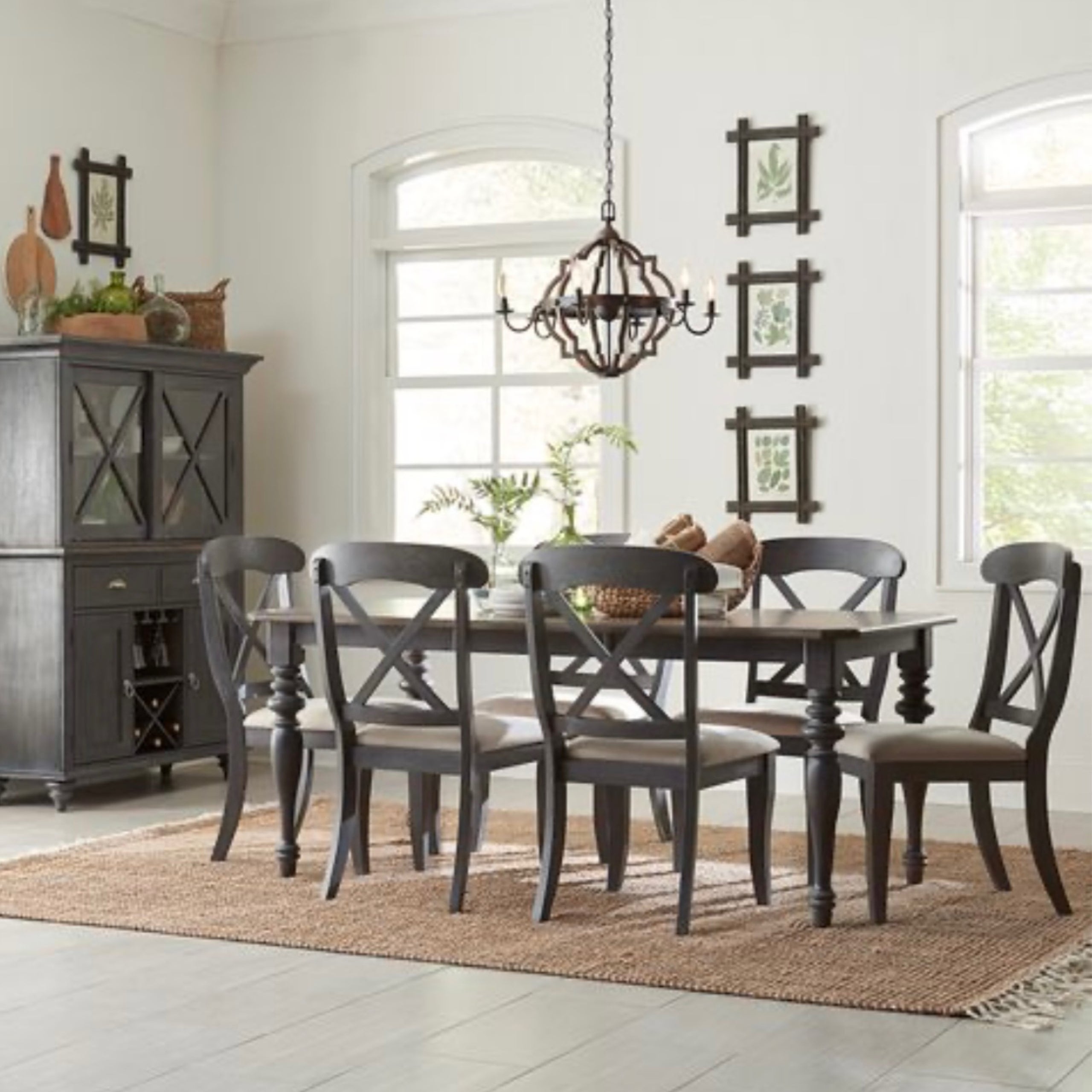 Ocean Aisle 7 piece dining table | Fig and Fern Home Collection 102 East Johnston Street Forsyth ...